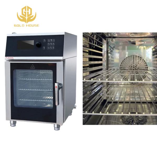 Quality 4 Tray Injection Electric Combination Oven Multi Function for sale