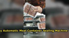 Fully Automatic Meal Container Sealing Machine