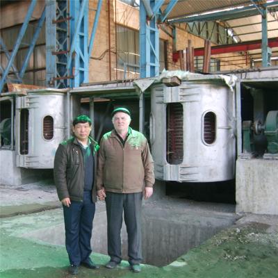 China New Fashion 1t Induction Melting Furnace Industrial Aluminum Melting Furnace for sale