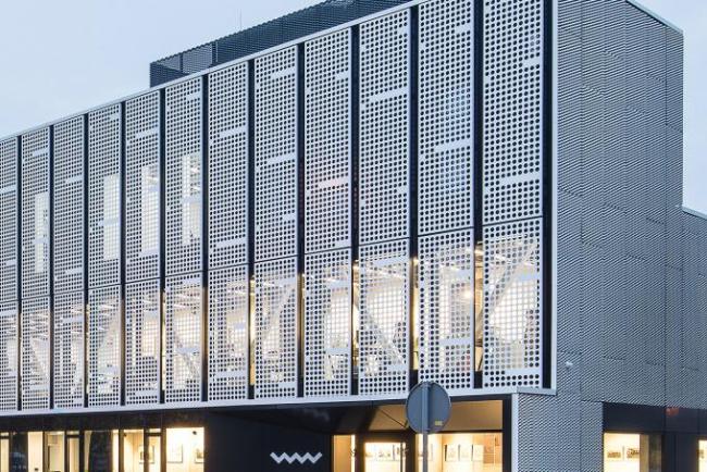 Fire-proof Perforated Aluminum Sheets With Custom Designs For Exterior Wall Decoration 0