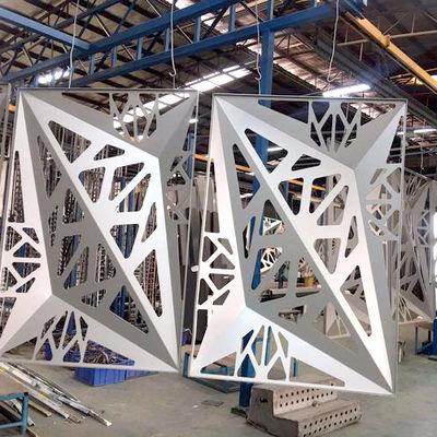 Elegant 3D Aluminum Wall Cladding Panels For Building Decoration