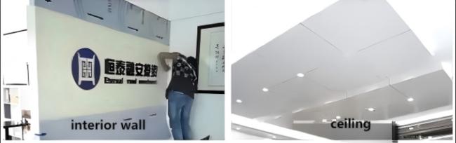 PVDF Aluminum Composite Panel installation example