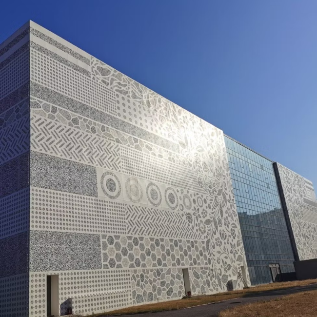 PVDF Aluminum Composite Panel exterior view
