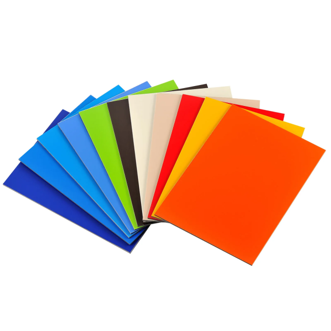 Antibacterial Orange Pvdf Antiscratch Acp Cladding 8x4 Aluminium ...