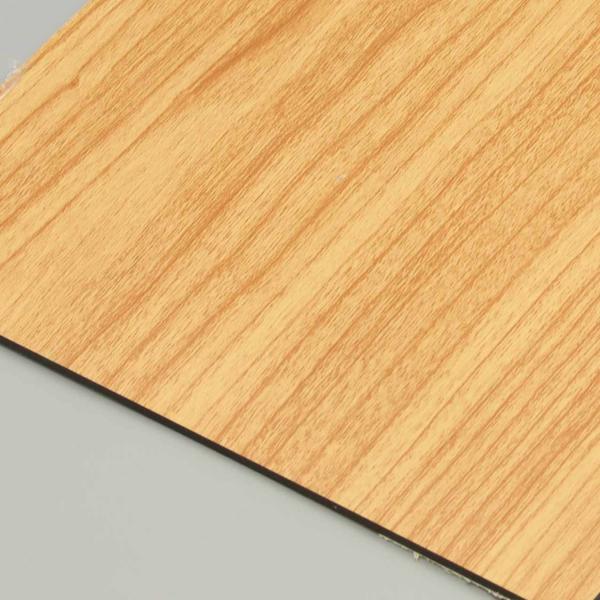 Quality 48inch High Strength Aluminium Composite Panel Wood Finish Chemical Resistant for sale