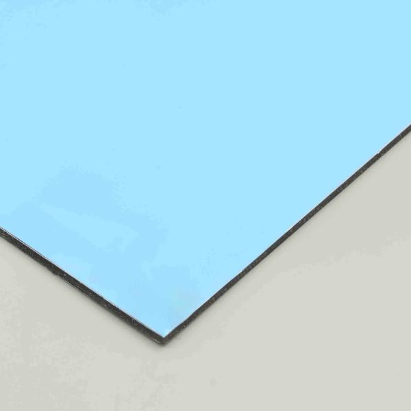 Quality 4mm Sea Blue Fireproof Aluminum Composite Panel (ACP) for Exterior Cladding & for sale