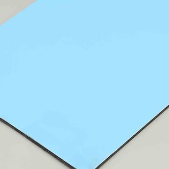 Quality 4mm Sea Blue Fireproof Aluminum Composite Panel (ACP) for Exterior Cladding & for sale
