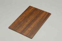 China Scratch-resistant  Yellow Walnut Aluminum Composite Panel 4MM wall cladding panels for sale
