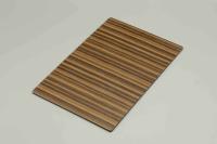 China 4mm PVDF Fireproof Wooden Maple Aluminum Composite Panel For Building Decoration Indoor Outdoor for sale