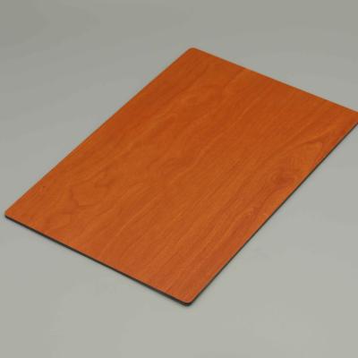 China 0.04M Vibrant Colors Wood Finish Aluminium Composite Pane Acm Cladding Panels 1220X2440MM for sale