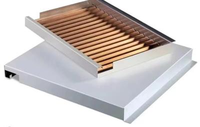 China Experience Unmatched With Aluminum Veneer  For Building Facades And Aluminium Strip False Ceiling Lightweight  Ceiling Panel for sale