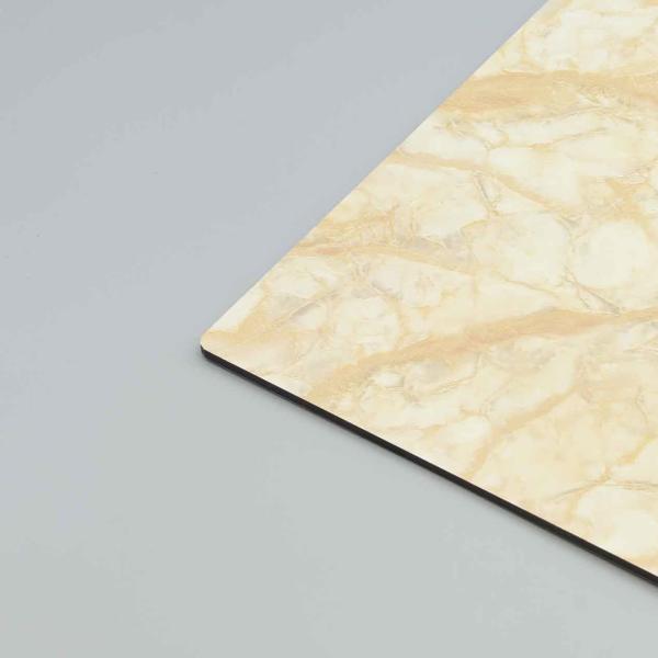 Quality Salons Stores Beige Stone Marble Acp Sheet Aluminum Composite Acm White Sheet for sale