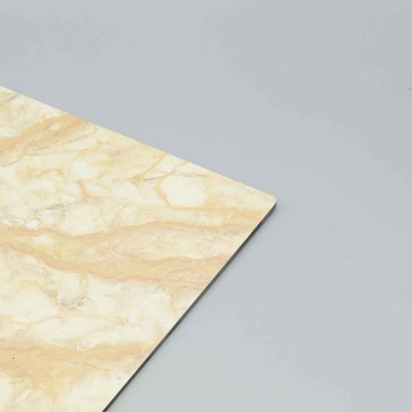 Quality Salons Stores Beige Stone Marble Acp Sheet Aluminum Composite Acm White Sheet for sale