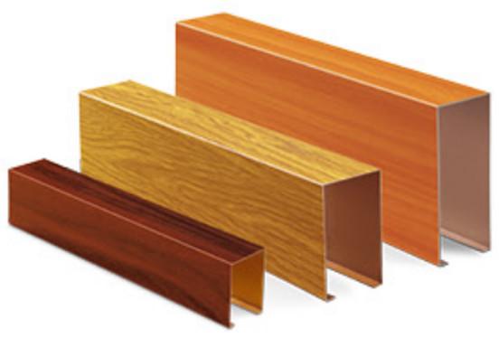 Quality Interior Decor Aluminium Baffle Ceiling U Shape Modern Stylish Alum Strip for sale