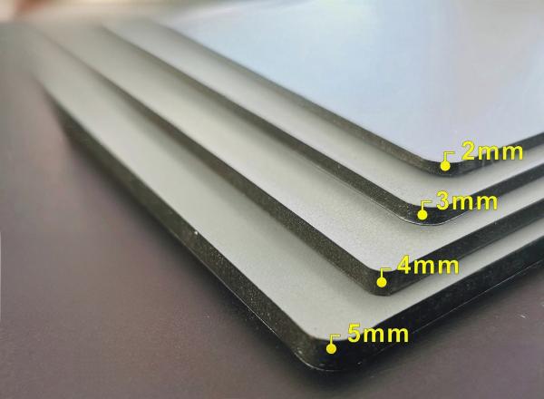 Quality Aluminum Alloy Red Coffee PE Aluminum Composite Panel With Pvdf Coating Acp Easy To Clean Exterior HDPE Coated Roofing Sheet for sale