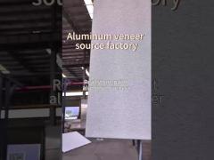 Erosiebestendige geborstelde aluminiumfolie met fluorkoolstofcoating