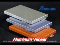 customizable aluminum veneer wall panels for interior / exterior decoration strong custom insulation