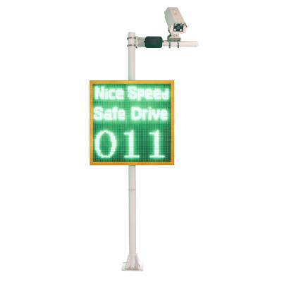 China LPR de 100 watts de liga de alumínio Captura de tráfego veículos Radar detecção de velocidade sinal com Ce IP54 à venda