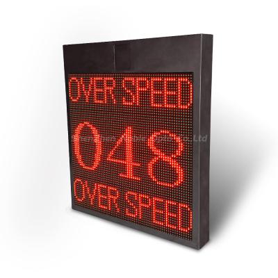 China Solar and AC Powered LED Radar Speed Signs with Phone App Control for sale