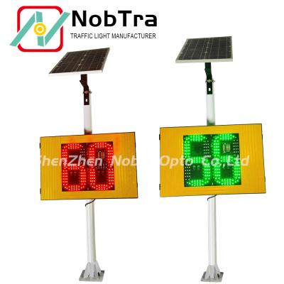 China IP54 Weatherproof Solar Radar Traffic Signal for High Durability Ce Certification for sale