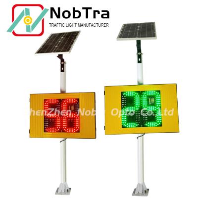 China IP54 Weatherproof Solar Radar Traffic Signal for High Durability Ce Certification for sale