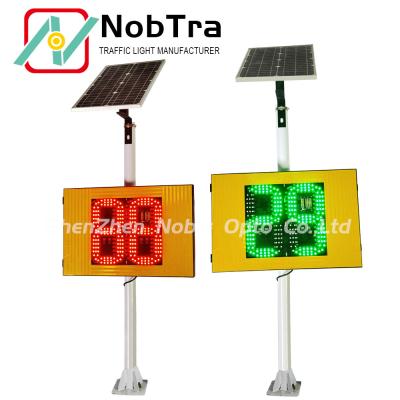 Cina Consumo segnale di traffico radar solare con tecnologia radar integrata in vendita