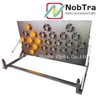 China LED Arrow Board with Wireless Remote Control - 25 Amber LEDs, 500m Visibility, 13 Modes for Road Construction for sale