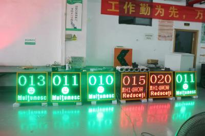 Cina Visibilità fino a 500 metri Segno di limite di velocità in lega di alluminio alimentato a energia solare in vendita