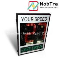 China NBTR188&L1-S Radar Speed Limit Sign with 188-Digit LED Display, IP54 Weather Resistance and 12VDC Operation for sale