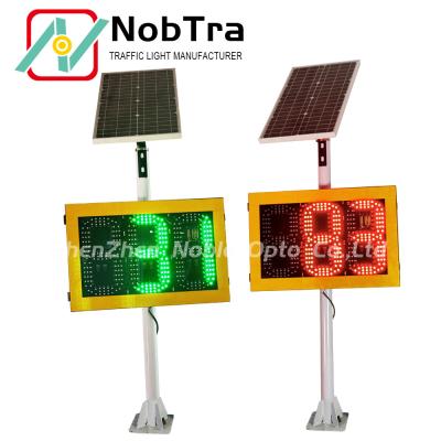 Cina Segnale integrato di velocità del radar a energia solare con display a LED e connettività wireless in vendita