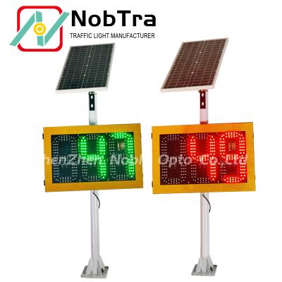 Cina Telefono APP Controllato Green Energy Driven Segnali di limite di velocità con 585 LED in vendita