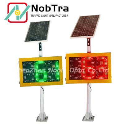Cina Telefono APP Controllato Green Energy Driven Segnali di limite di velocità con 585 LED in vendita