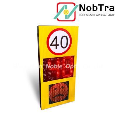 China Customizable Sensitivity Solar Powered Radar Speed Signs for Accurate Detection for sale