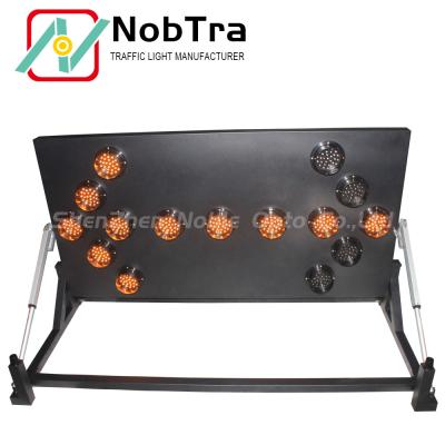China 30 Meters Control Distance Visibility LED Arrow Board for Roadside Safety and Road Maintenance for sale