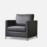 China Eastman Minimalist Waiting Area Sofa Reception Sofa With Solid Wood Frame for sale