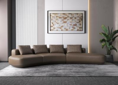 China NICK Series Curved Sectional Sofa Flexible 4 Seat Sectional Sofa for sale