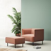 China Customization Brown Office Waiting Sofa Workplace Reception Sofa Set OEM for sale