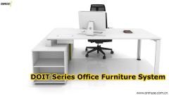DOIT Series Steel‑Wood Office Furniture System | Executive Desk, Workstation & Conference  table