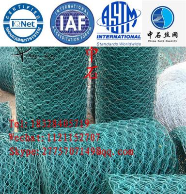 China High Corrosion Resistance Stone Galvanized Galfan Gabion Boxes Protection Engineering 4x1x1 for sale