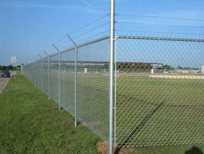 China High quality chain link fence with PVC for sale
