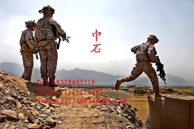 China Assembly Hesco Bastion with  woven geotextile for sale