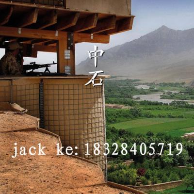 China Fortification collapsible gabion basket  for military for sale