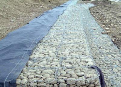 China Galvanized Wire Gabion Basket Protection Engineering Stone Cages for sale