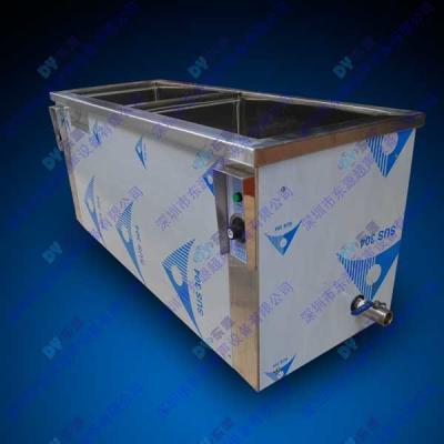 China Two tanks 28KHz High power  Industrial ultrasonic cleaner for factory customed for sale