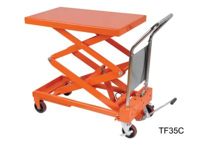 Cina Attrezzatura di sollevamento fissa elettrica di forbici del doppio della Tabella di ascensore idraulico in vendita