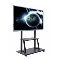 China Multitouch Infrared Interactive Flat Panel Display For Classroom 65 75 86in for sale