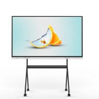 China 55 65 75 Inch Capacitive Interactive Whiteboard Intelligent Interactive Flat Panel for sale
