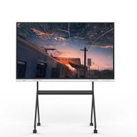 China Android 8.0 Classroom 75 Inch Capacitive Interactive Whiteboard 4K Display For Meeting for sale