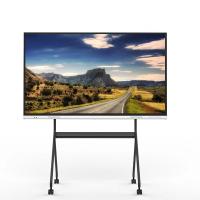 China 85 Inch 4K Capacitive Interactive Whiteboard DLED Touch Screen Smart Board for sale