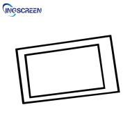 China 55 Inch IR Interactive Touch Frame 5mm Multi Touch Infrared Touch Frame for sale